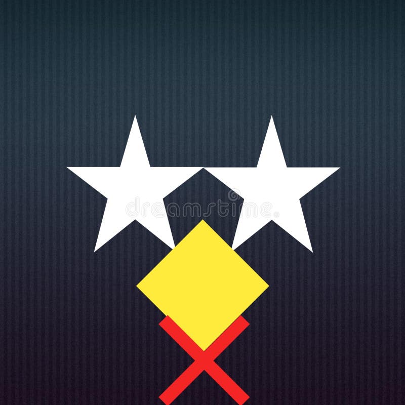 Texture Image for Background Wallpaper with White Two Stars on Red ...