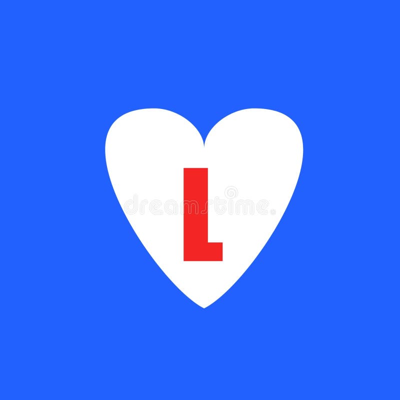 Heart L Logo Stock Illustrations – 207 Heart L Logo Stock Illustrations ...
