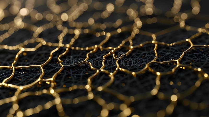 A Texture Image Showing a Network of Thin Delicate Lines of Conductive ...