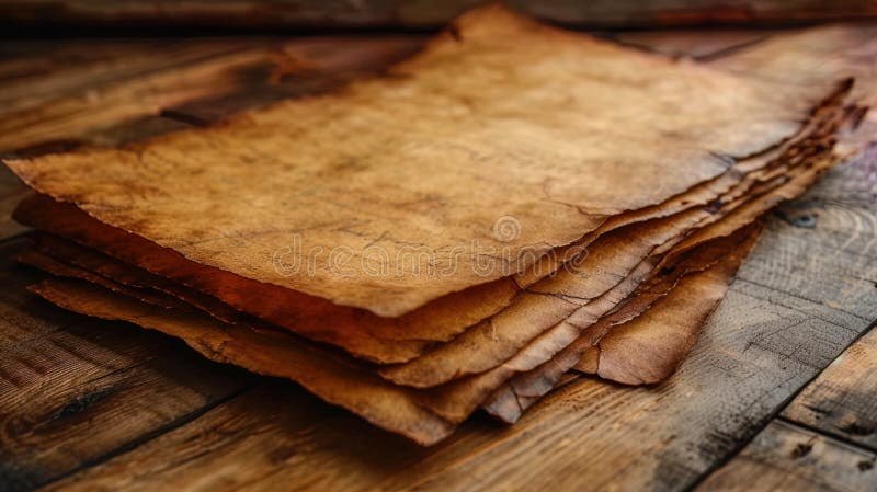 The Texture Imitating the Old Papyrus with Ink Stains and Uneven Angles ...