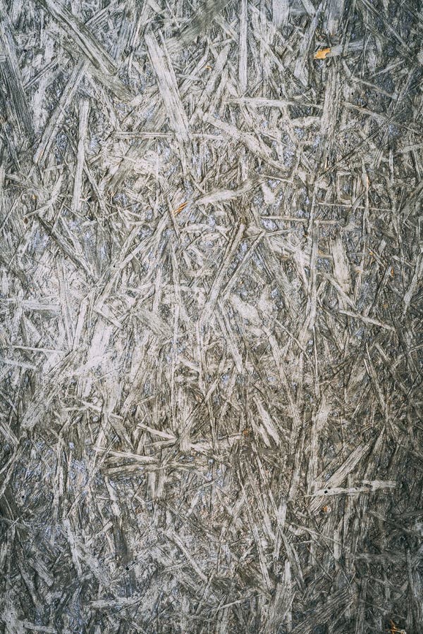 Texture. Imprint on the Concrete Screed Osb Plate. Daylight. There is ...