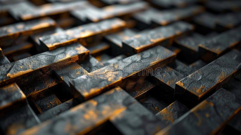 Texture of Intricate Geometry Creating a Mesmerizing Interplay of Light ...