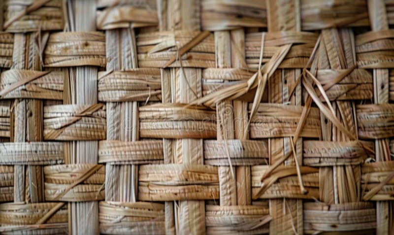 Texture of Intricately Woven Seagrass Matting Stock Image - Image of ...