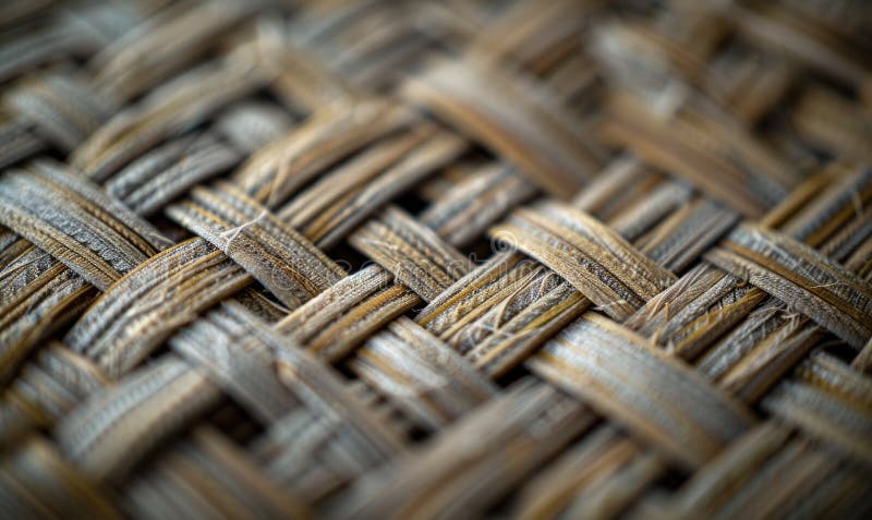 Texture of Intricately Woven Seagrass Matting Stock Illustration ...