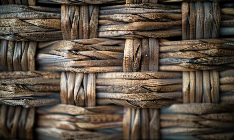 Texture of Intricately Woven Seagrass Matting Stock Photo - Image of ...