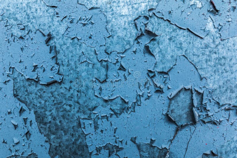 Texture of an Iron Blue Wall Stock Photo - Image of blue, background ...