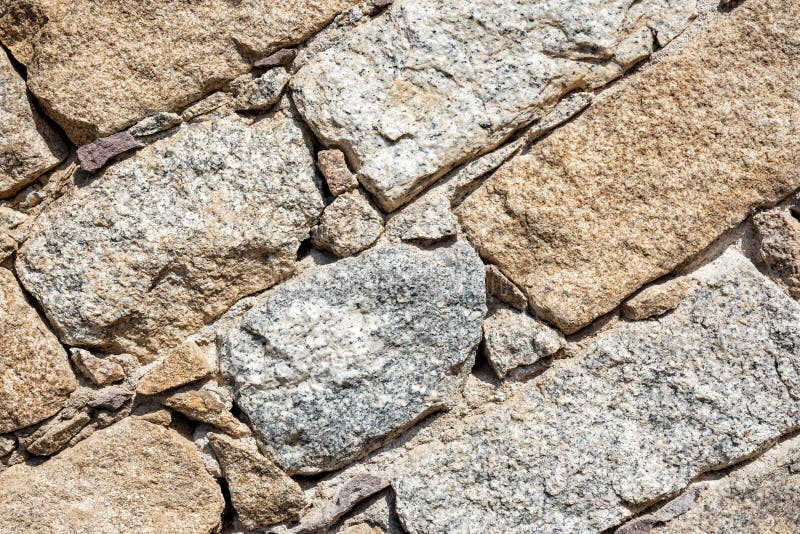 Texture of an Irregular Stone Wall. Background Stock Image - Image of ...