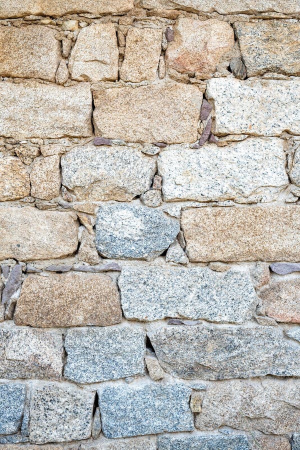 Texture of an Irregular Stone Wall. Background Stock Image - Image of ...
