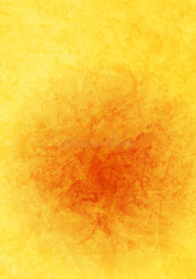 Cercle Jaune Et Orange De Vecteur Grunge De Fond D'aquarelle ...