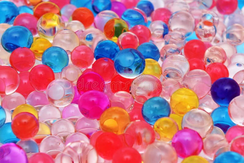 Color water balls texture stock photo. Image of jelly - 91116258