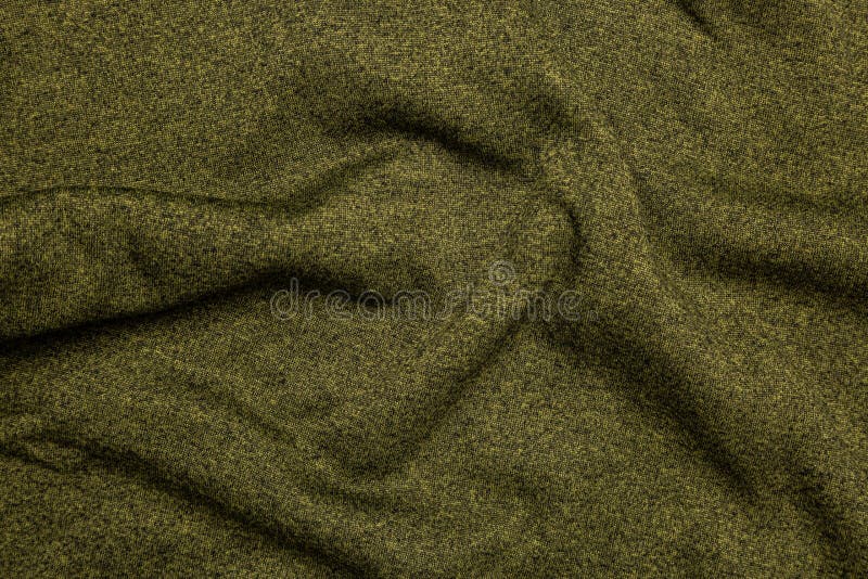 Texture of Knitted Fabric in Green Color. Light Khaki Back Stock Photo ...