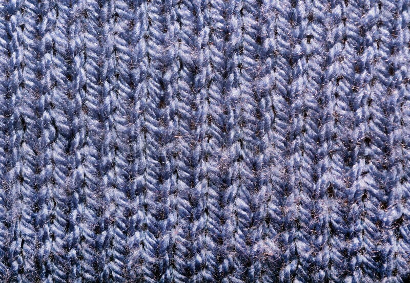 Texture of Knitted Fabric. Stranded Threads. Cloth of Warm Winter ...