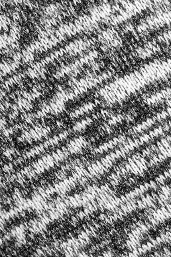 The Texture of the Knitted Gray Fabric for the Background Stock Photo ...