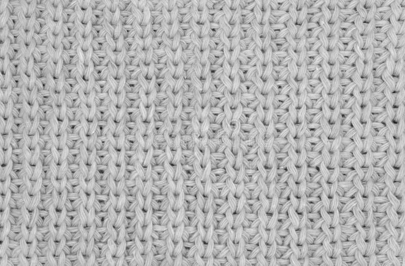 Texture of Knitted Sweater Closeup, White Knitted Woo Stock Image ...