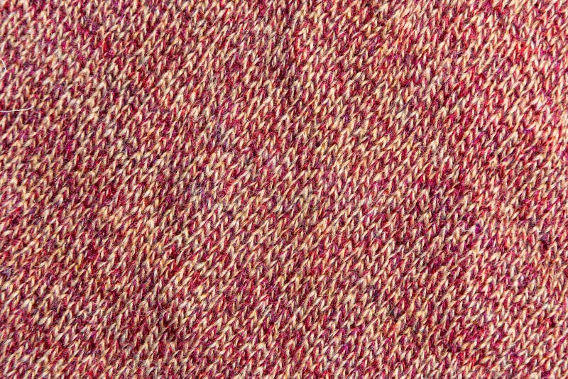 Beige Wool Knitted Fabric with Patterns Closeup Stock Photo - Image of ...