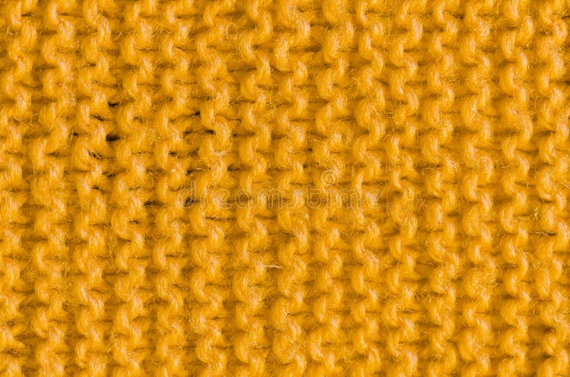 Texture of Knitted Yellow Cloth. Stock Image - Image of knit, wool ...