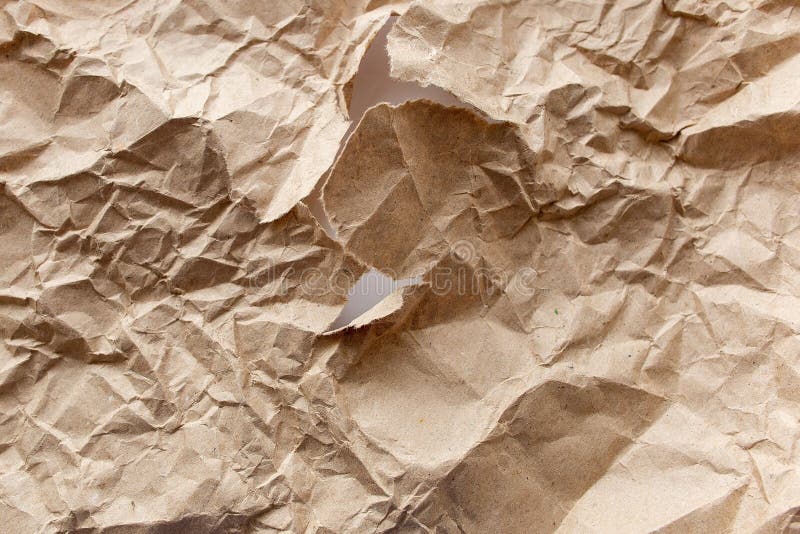 Flat Lay Crumpled White Paper Sheet Isolated on the Table, Background ...