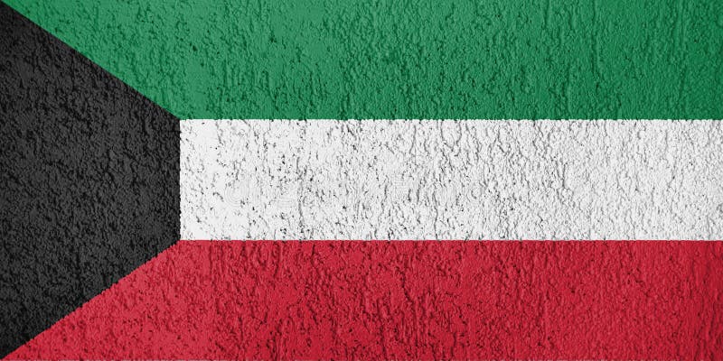 Texture of Kuwait flag stock image. Image of patriotic - 119906489