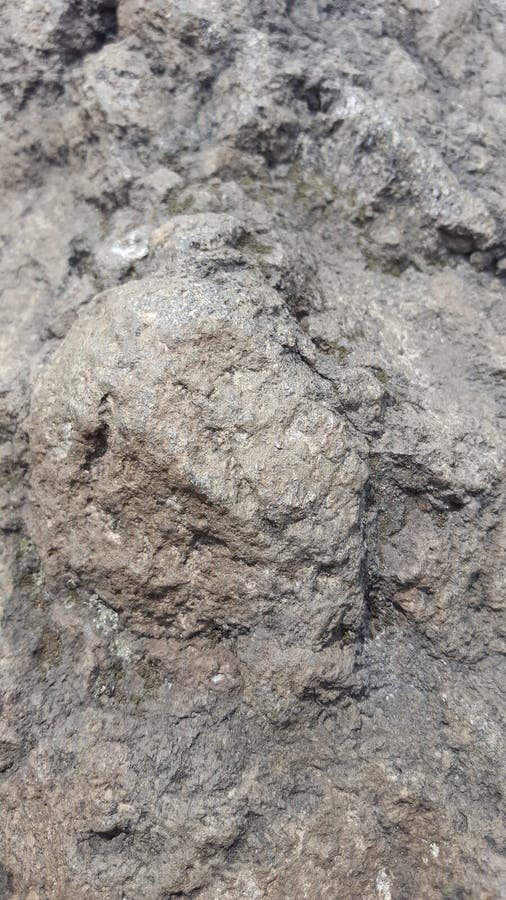 The Texture of a Large Boulder from the Eruption of Mount Arjuna in the ...