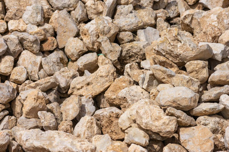 Texture of Large Gray Stones Piled Up in Piles Stock Photo - Image of ...