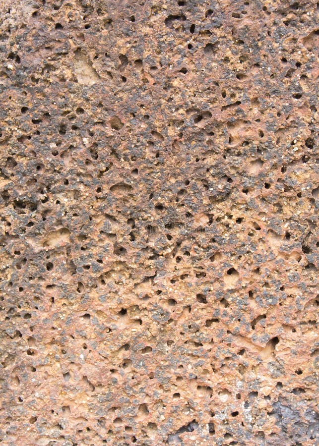 Old Laterite Stone Wall, Texture Stock Image - Image of rock, macro ...