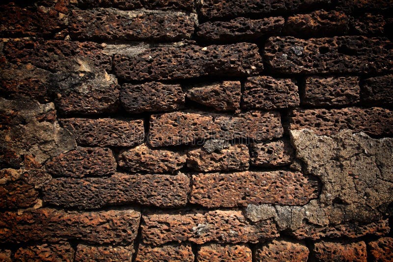Texture of Laterite Stone Wall Stock Photo - Image of retro, facade ...