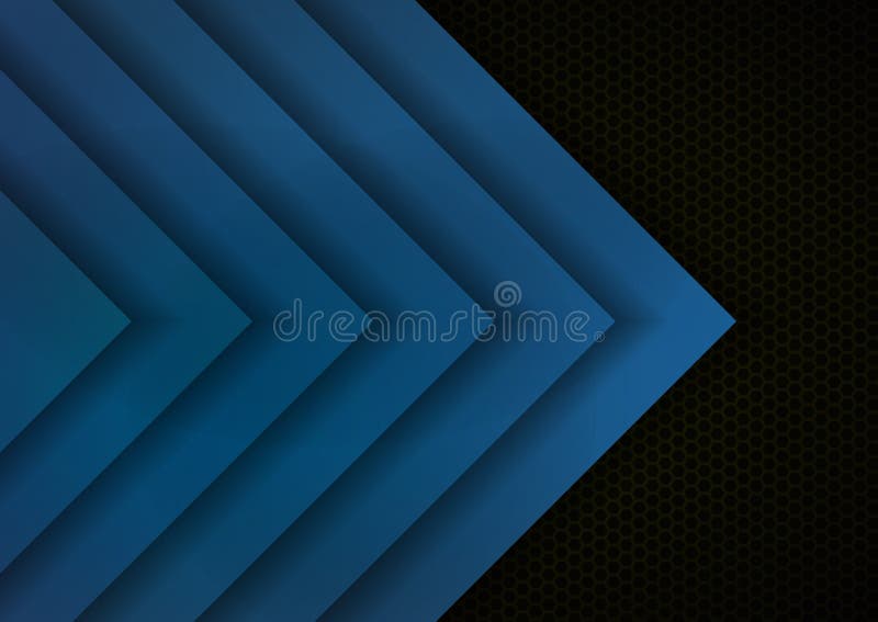 Texture Layer Blue and Black Background Stock Illustration ...
