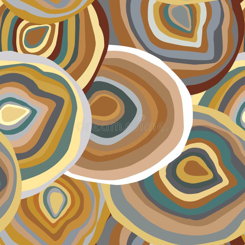 Texture Layered Vector Seamless Pattern Stock Vector - Illustration of ...