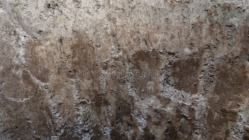 Texture Layers of Earth. Cross Section of Brown Underground Soil Layers ...