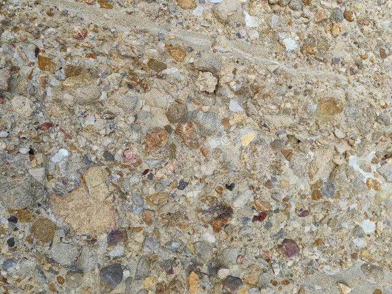 Texture Layers of Earth. the Curb Erosion from Storms. To Indicate the ...