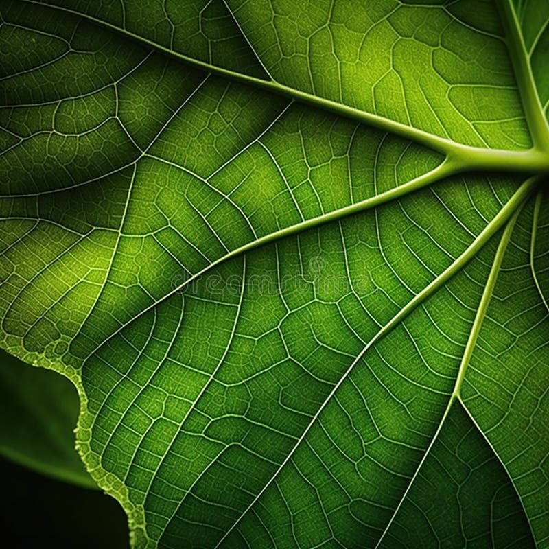 Texture of leaf close up stock illustration. Illustration of leaf ...