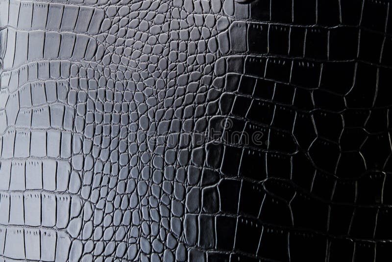 The Texture of the Leather in Black. Patent Leather Stock Image - Image ...