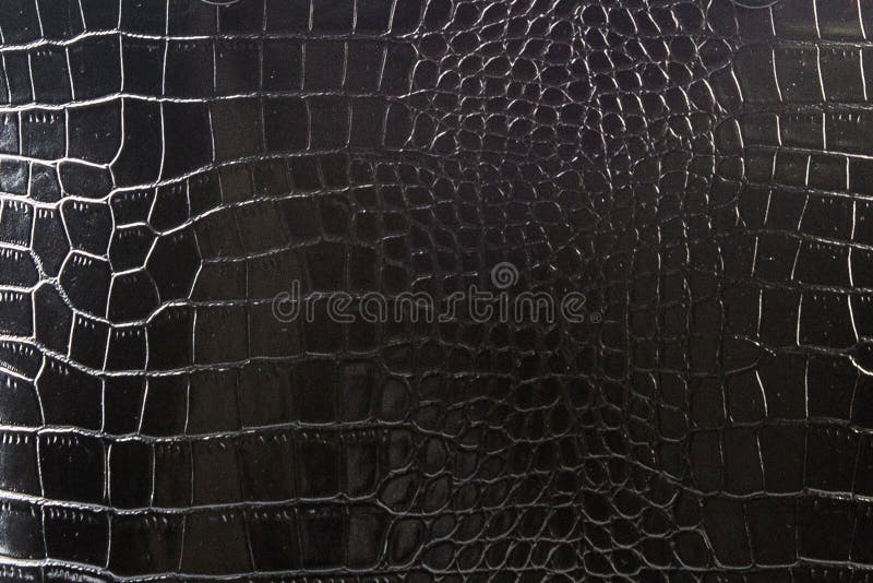 The Texture of the Leather in Black. Patent Leather Stock Image - Image ...