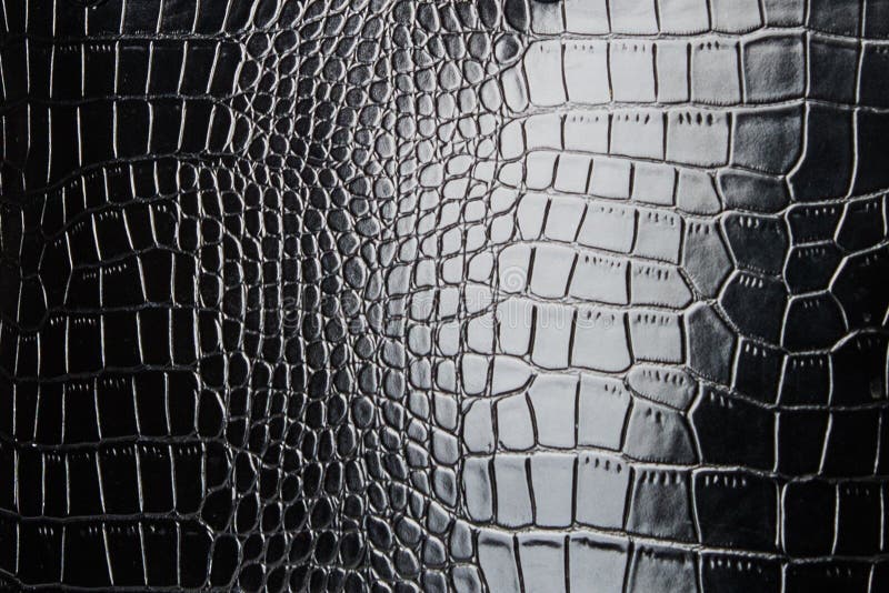 The Texture of the Leather in Black. Patent Leather Stock Image - Image ...
