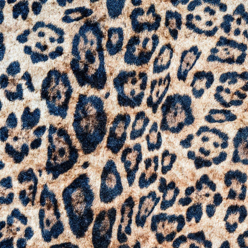 Texture of Leopard Striped Fabric Stock Photo - Image of pattern ...