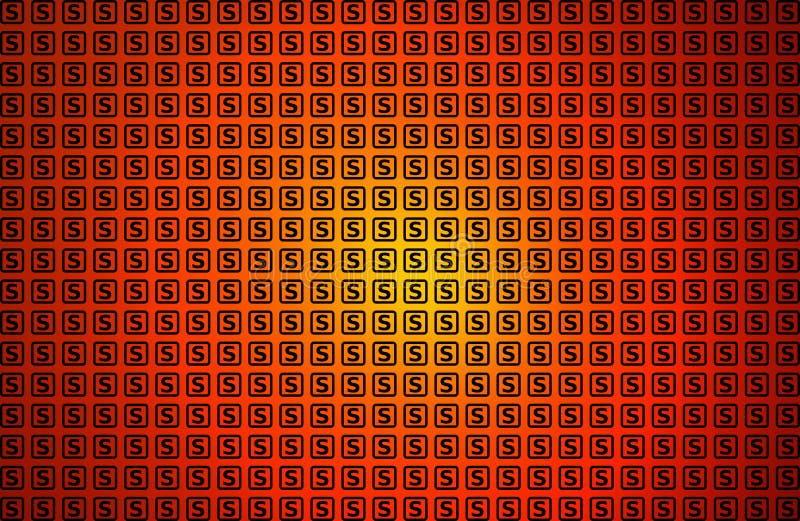 Texture with Letter S Inscribed in a Square, Background, Multipurpose ...