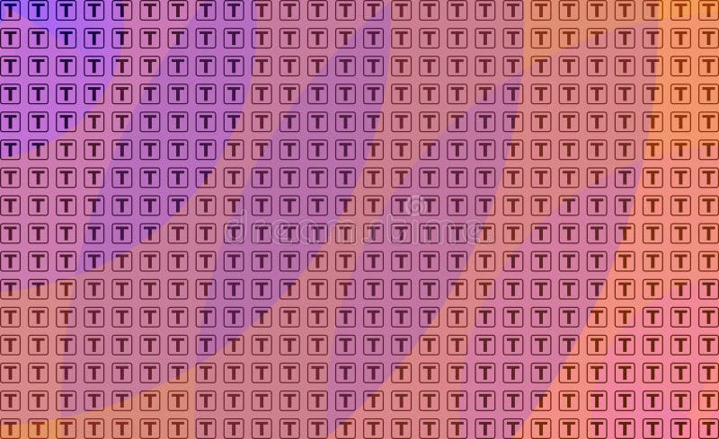 Texture with Letter T Inscribed in a Square, Background, Multipurpose ...