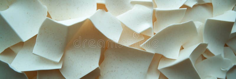 Texture of Light Beige Cone Wafer with Large Smooth Rectangles and ...