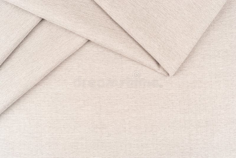 Texture Light Beige Fabric Background. Stock Photo - Image of fabric ...