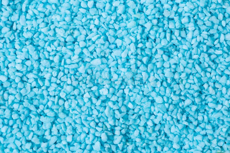 Texture of Light Blue Decorative Pebbles. Stock Photo - Image of ...