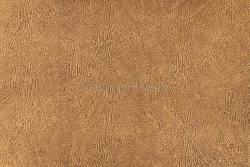 Texture of Light Brown Leather, Design Background. Stock Image - Image ...