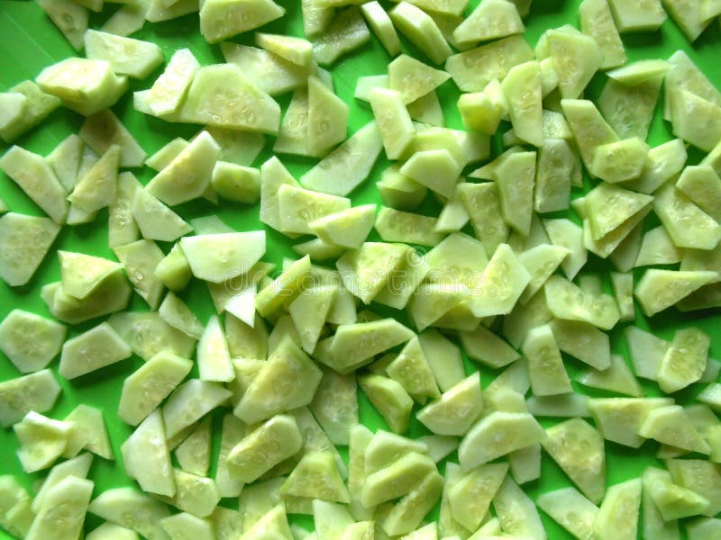 The Texture with Light Cucumbers. Background for Cooking Stock Image ...