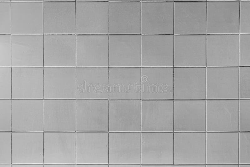 The Texture of Light Gray Square Glossy Ceramic Tiles. Soft Lighting ...