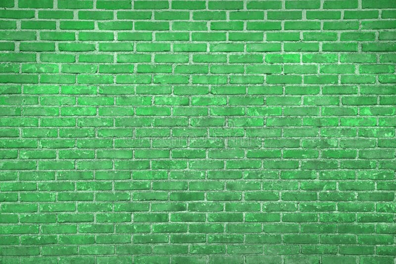 Texture of Light Green Brick Wall As Background Stock Photo - Image of ...