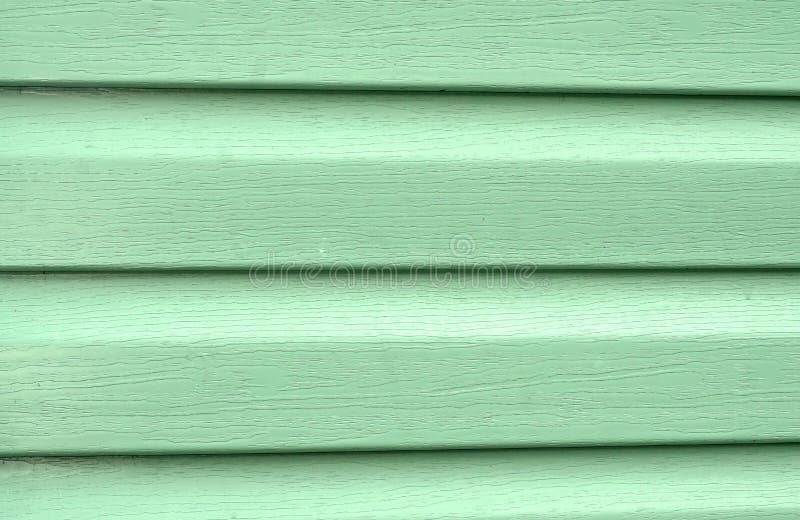 The Texture of Light Green Siding As Background Stock Photo - Image of ...
