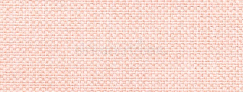 Texture Light Pink Background from Woven Textile with Wicker Pattern ...