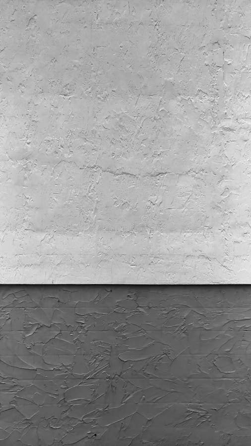 The Texture of Light Plaster, Broad Strokes, Two Colors Stock Photo ...