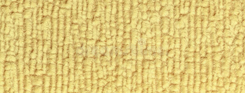 Texture of Light Yellow Fluffy Woolen Textile Background from Soft ...