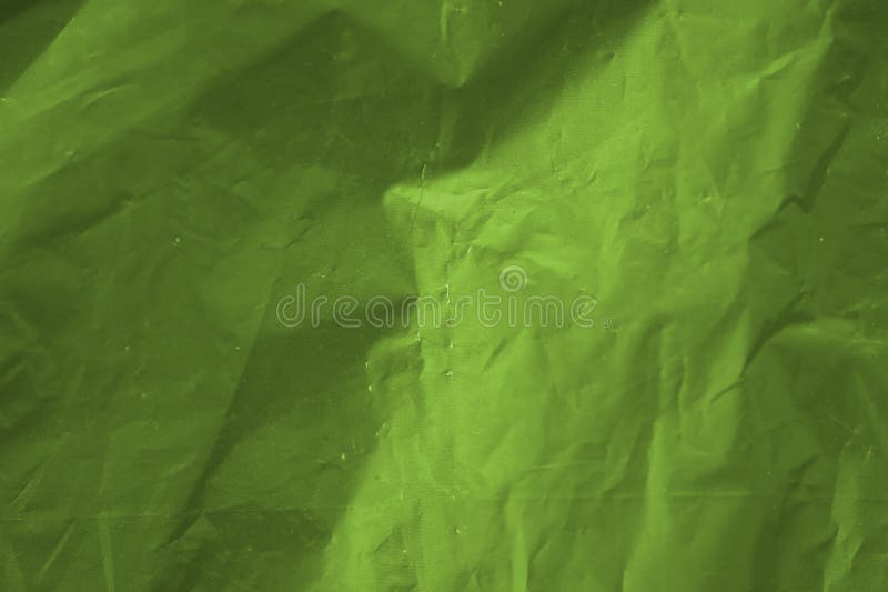 Texture of Lime Yellow Color Plastic Bag Smooth Crumpled Surface Stock ...