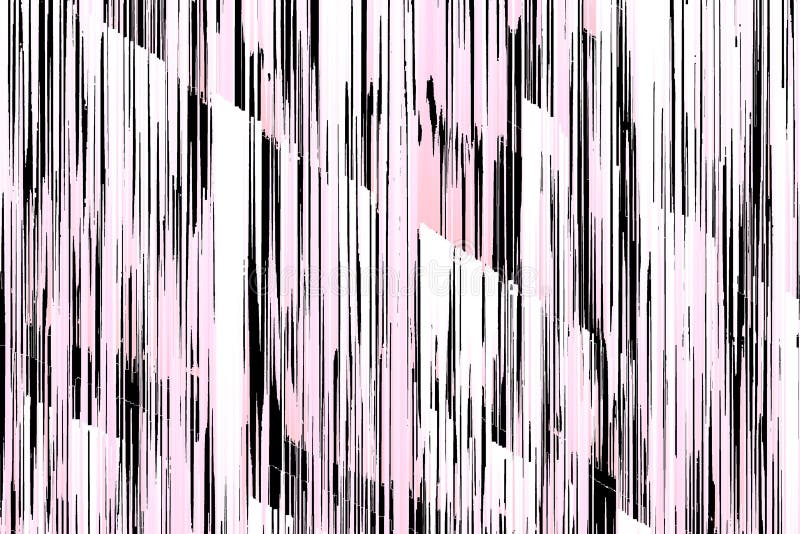 Texture Line Distorted Pixel Sorting. Noise Display Stock Illustration ...